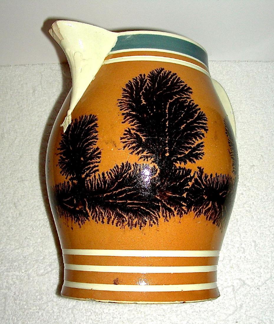 Seaweed Decorated (Dendritic) Mocha Ware Pitcher, 1850 - May 14, 2017 ...