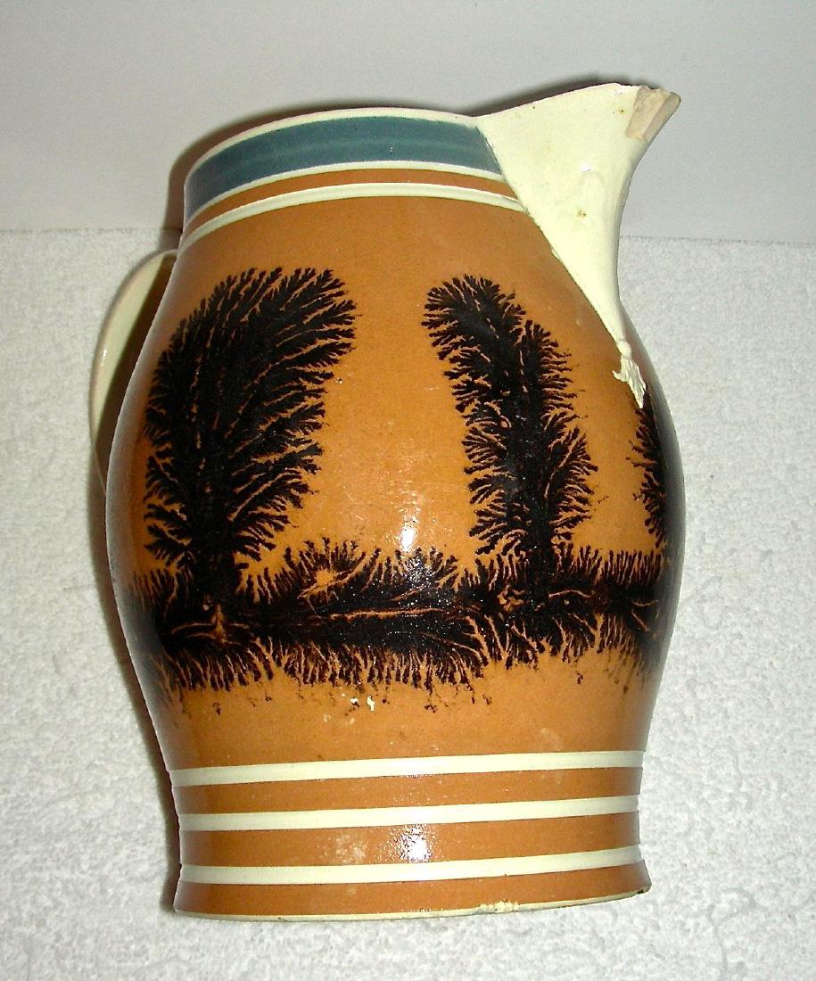 Seaweed Decorated (Dendritic) Mocha Ware Pitcher, 1850 - May 14, 2017 ...