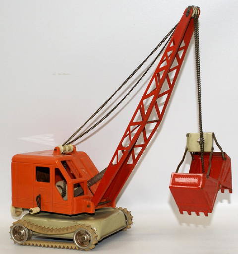 Vintage Gama #280 Crawler Crane Toy, Western Germany