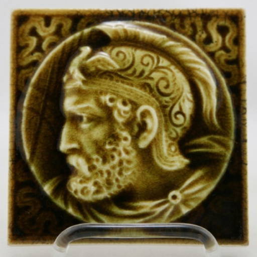 Providential Tile Works Gladiator Tile, 1908