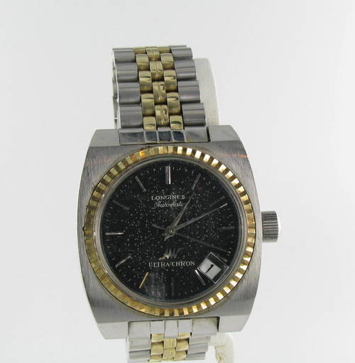 1970s Longines Ultrachron Ss/14k Automatic Watch