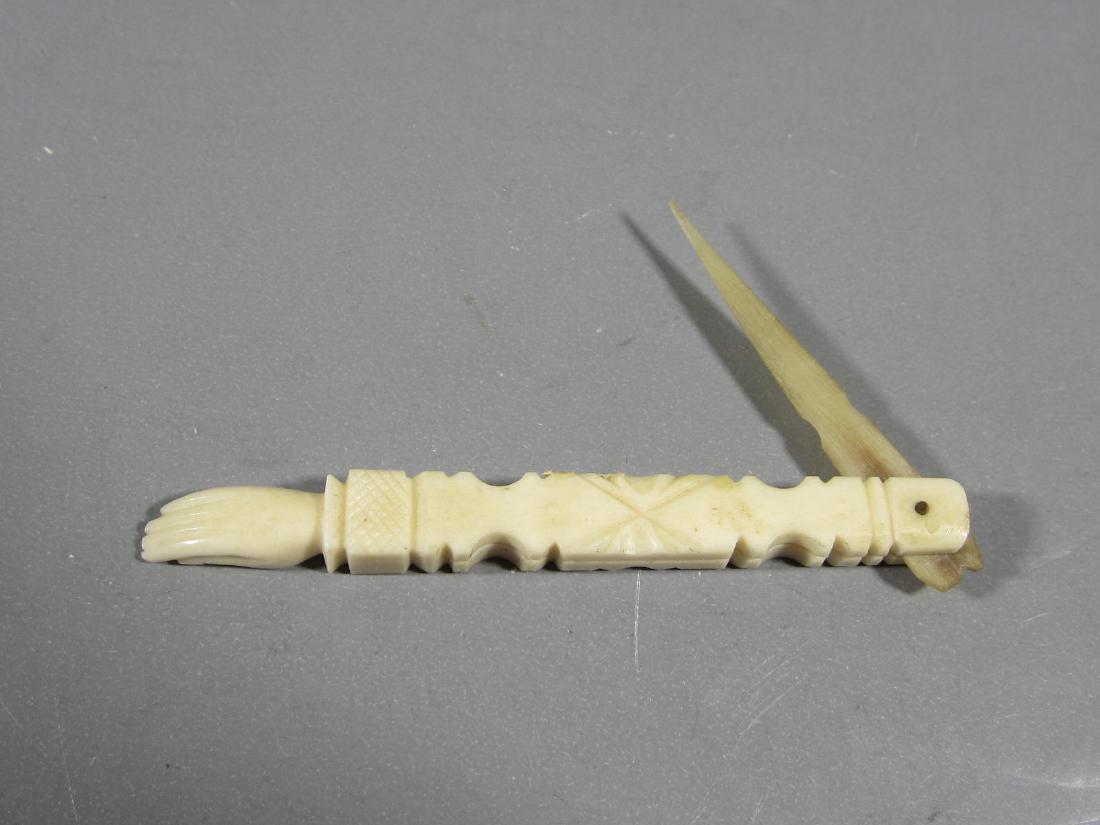 Sailor Made Bone Toothpick w/ Hand - Jun 18, 2017 | Jasper52 in NY