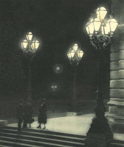 Dr. Hans Bohm By Streetlight