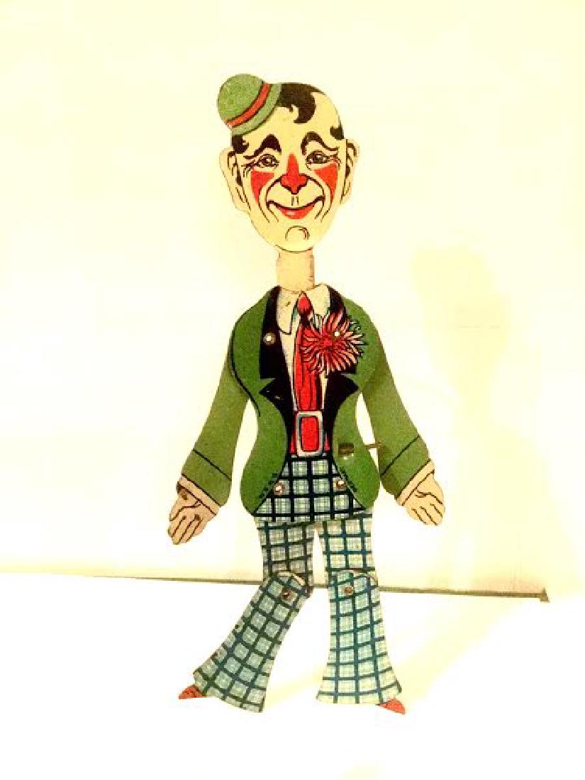 "Charlie Chaplin" Dancing Tin Toy