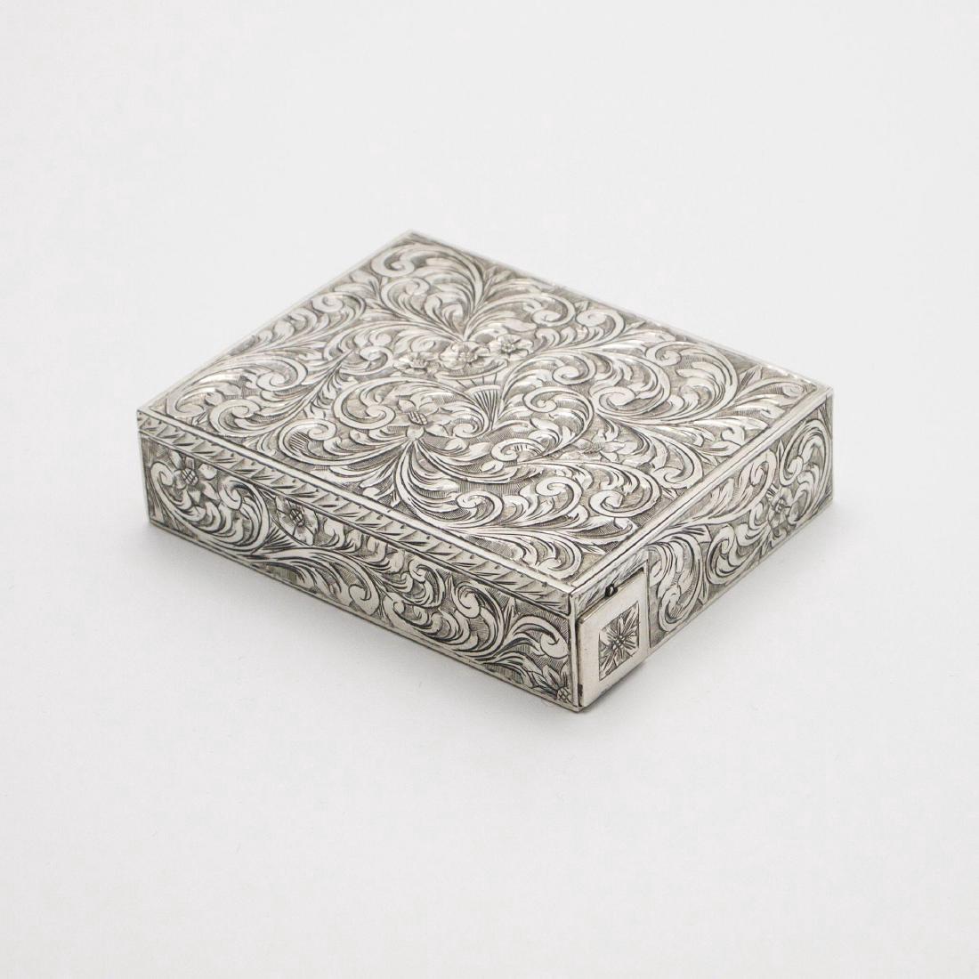 Italian 800 Silver Compact, 1930s