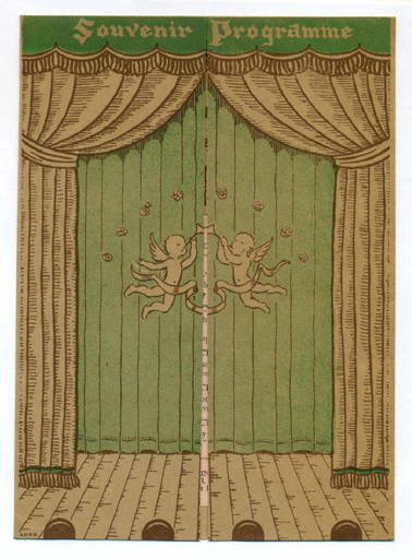 Old Vintage 1947 Souvenir Program