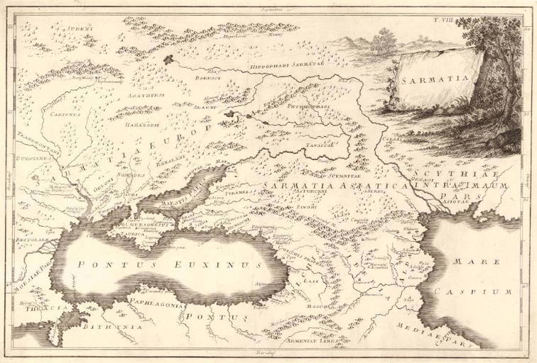 Cellarius: Map of Sarmatia, 1774 - Jul 08, 2017 | Jasper52 in NY