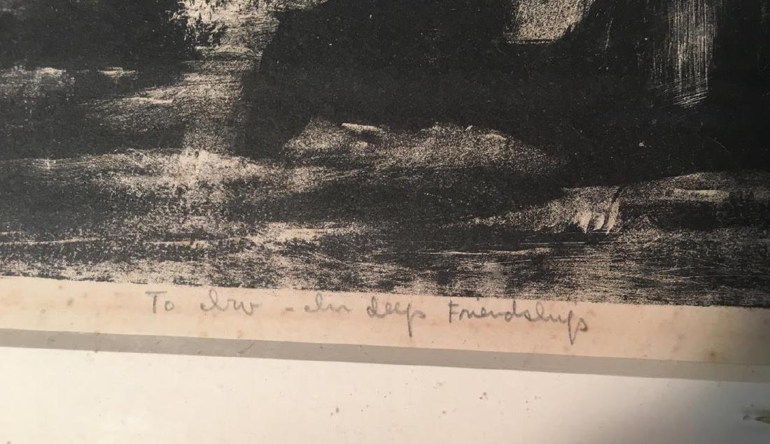 1949 Signed Artist Proof Lithograph by Martin Jackson