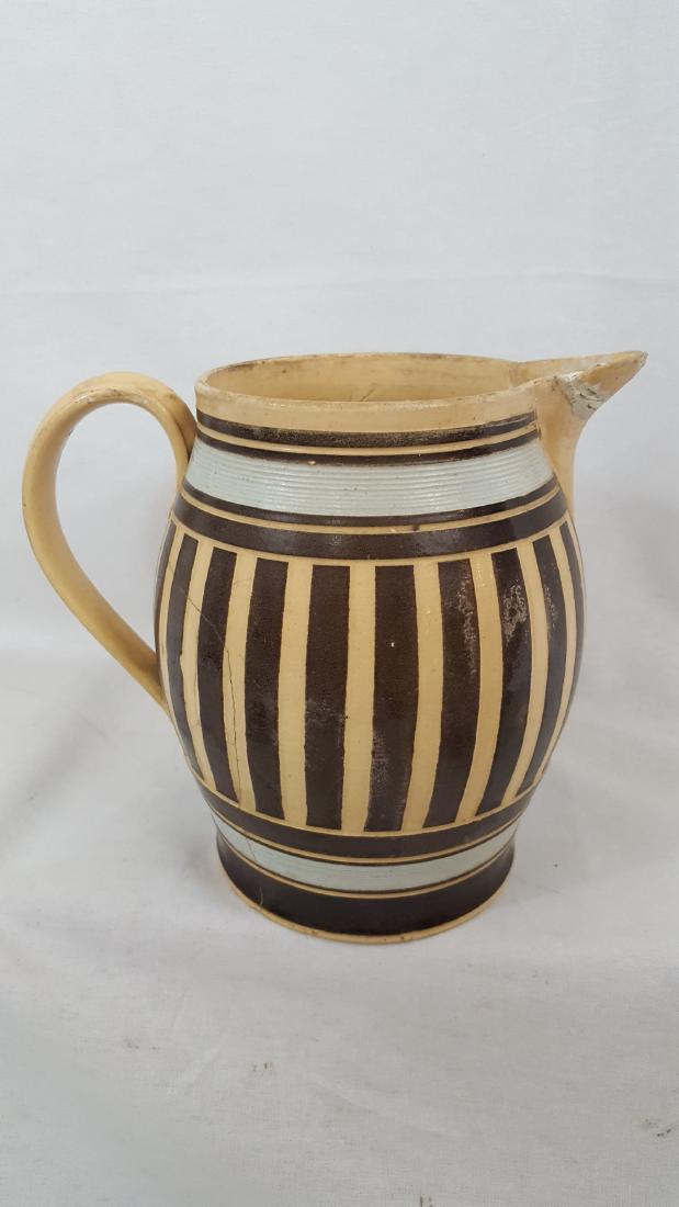English Mocha Ware Pitcher Ca 1800 - Jul 30, 2017 | Jasper52 in NY