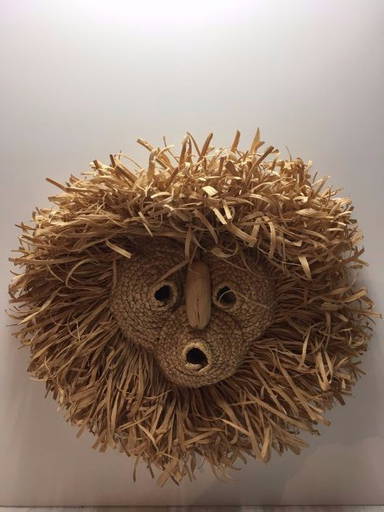 Iroquois Corn Husk Ceremonial Mask