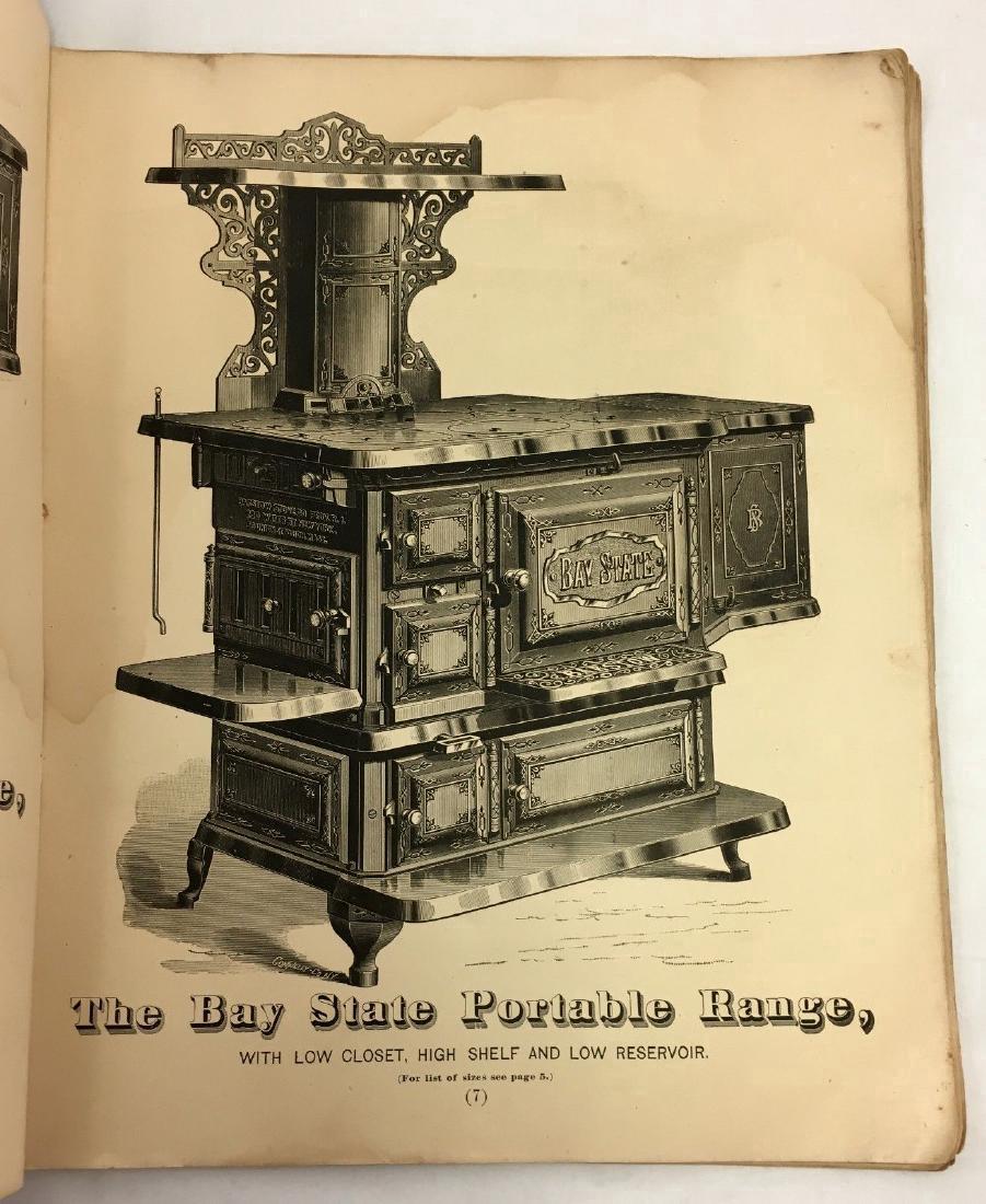 Catalog: Illustrated 1883 Cast Iron Stove Ranges