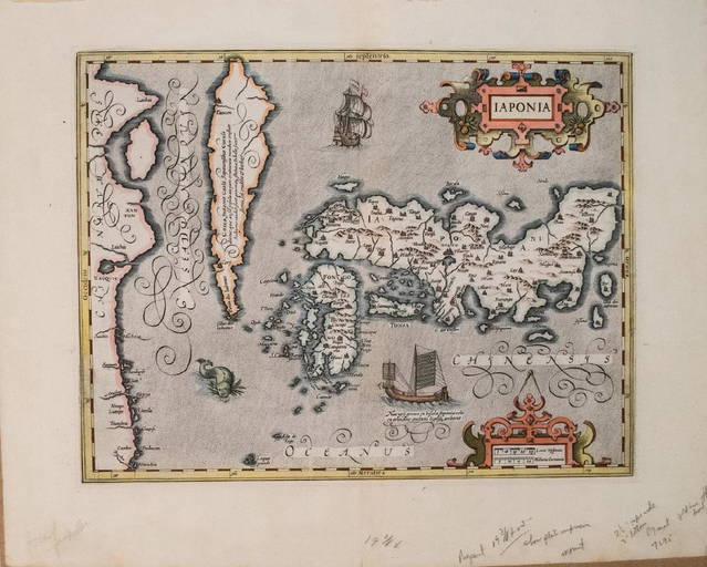 Hondius/mercator: Antique Map Of Japan & Korea, 1630