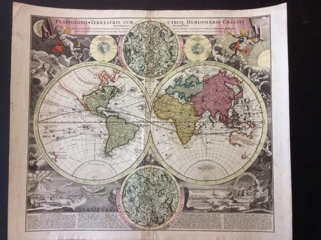Homann Heirs: Antique Map of the World, 1720 - Sep 09, 2017 | Jasper52 ...