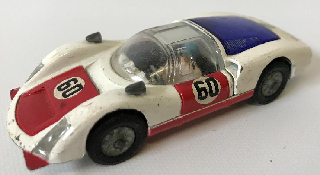 Vintage Corgi #330 Porsche Carrera #60 Toy Race Car