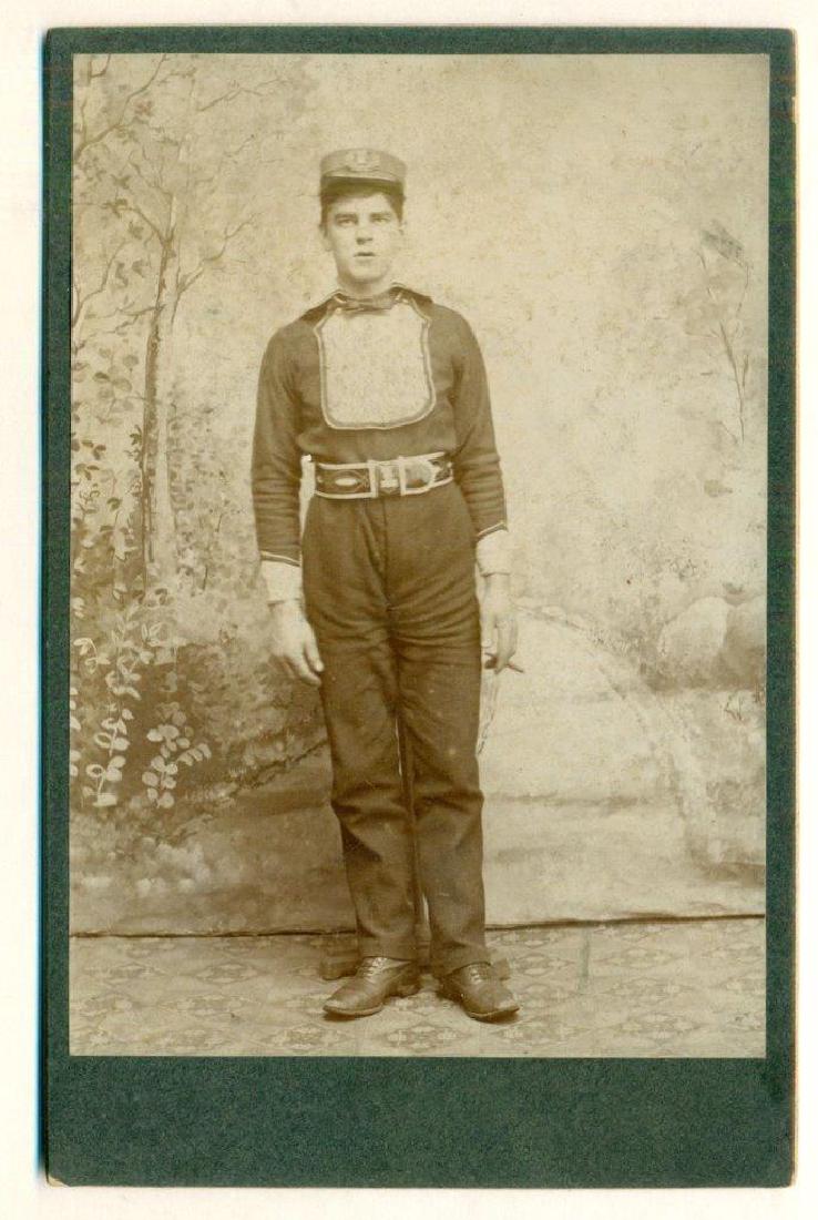 1900 Occupational Pennsylvania Fireman in Parade Dress