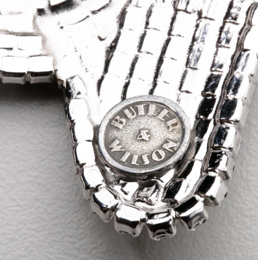 BUTLER & WILSON RHINESTONE WORKING DONALD DISNEY BROOCH