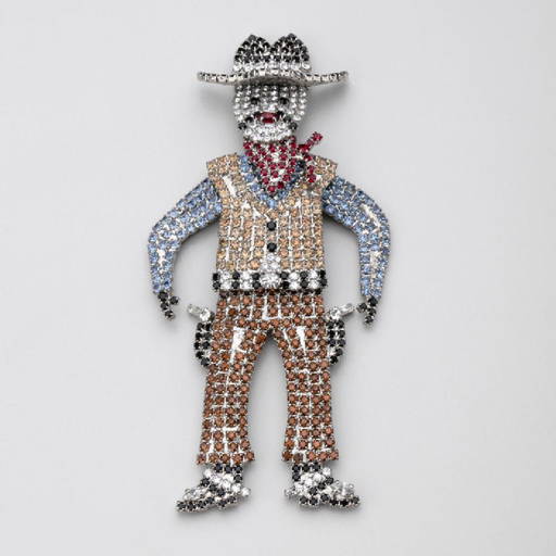 Butler & Wilson Western Cowboy Brooch