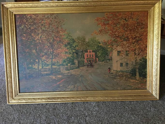 Rod Palmer Oil Painting After The Rain