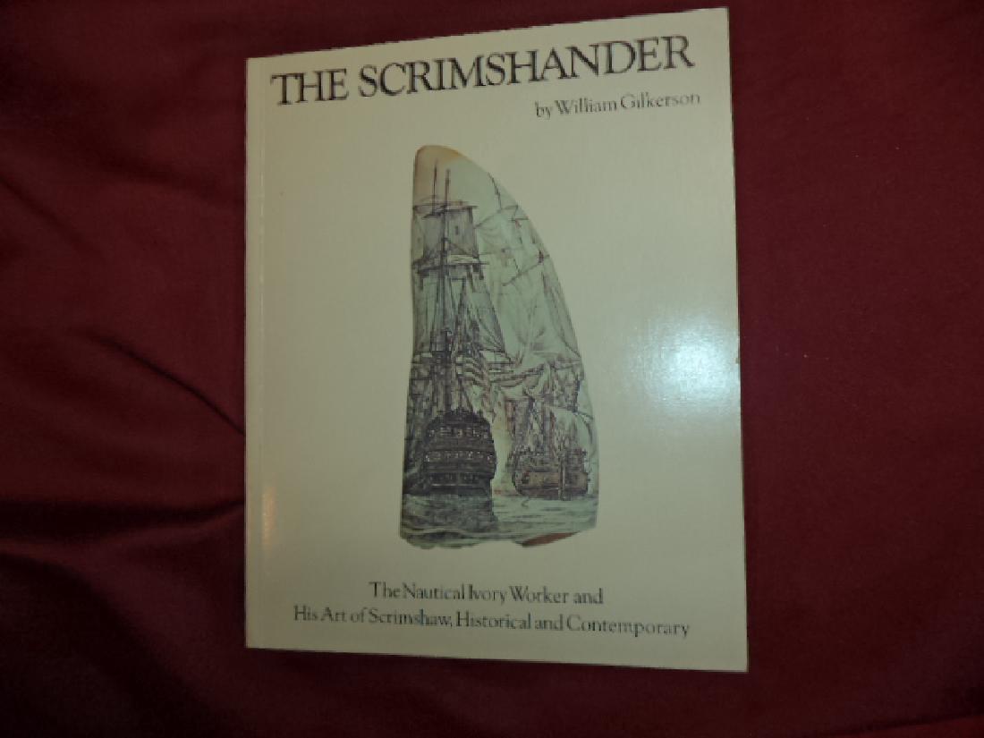 The Scrimshander. The Nautical Ivory Worker His Art