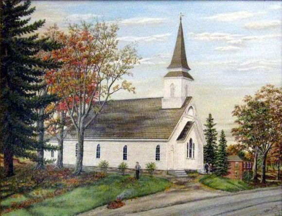 Patsy Santos Painting Autumn