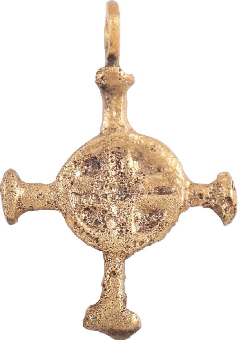 ANCIENT MEDIEVAL CHRISTIAN CONVERT'S CROSS 9th CENTURY