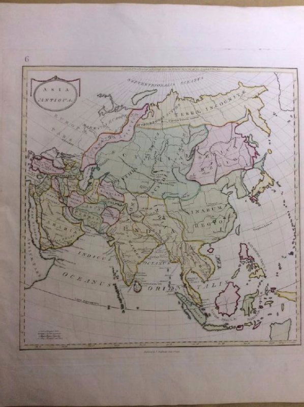 Stackhouse: Antique Map of Ancient Asia, 1783