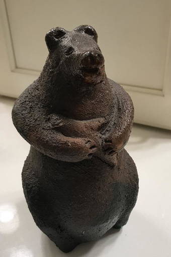 Louise Goodman Navajo Pottery Bear - Oct 29, 2017 | Jasper52 in NY