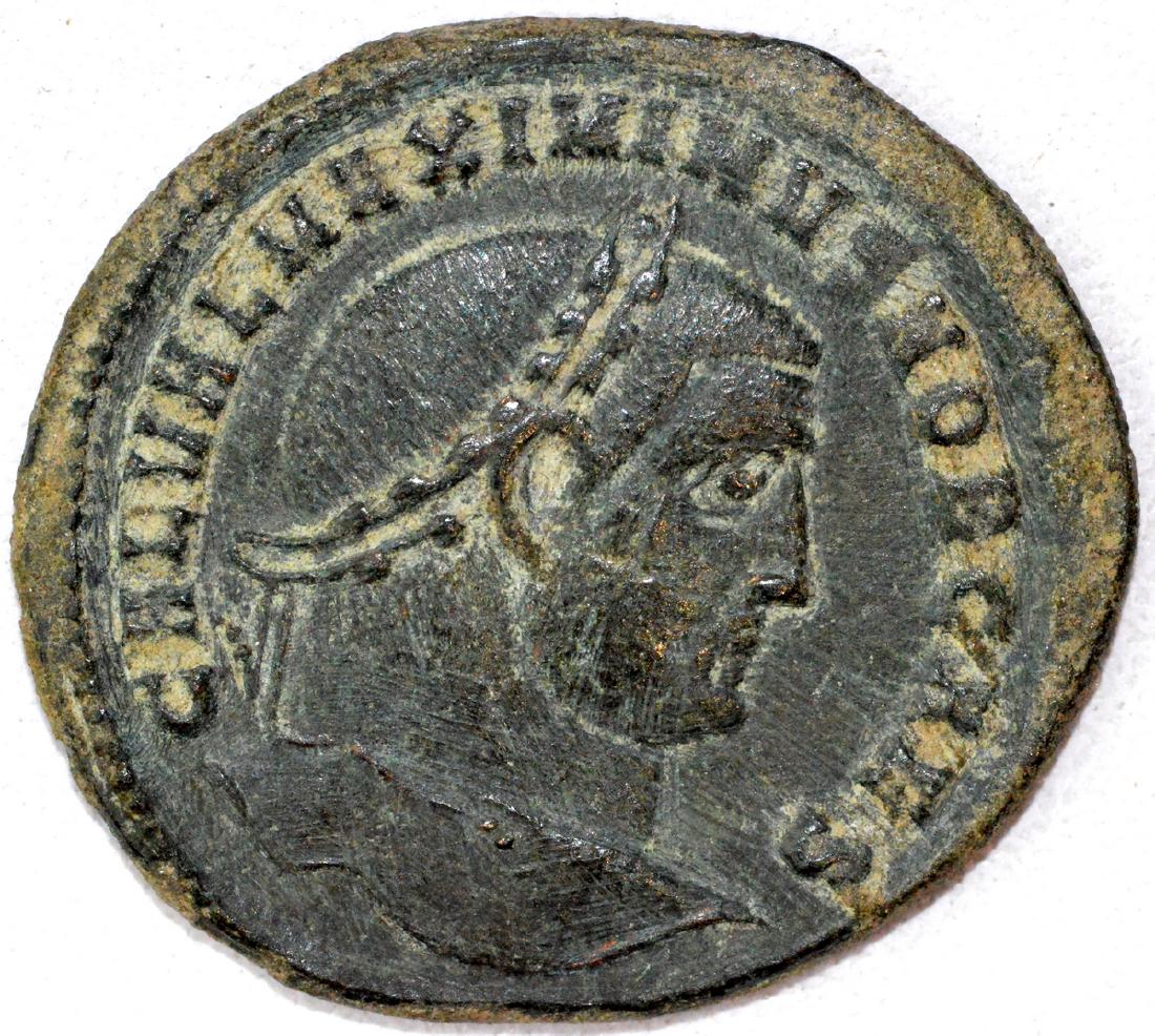 Ancient Roman Large Follis of Maximianus