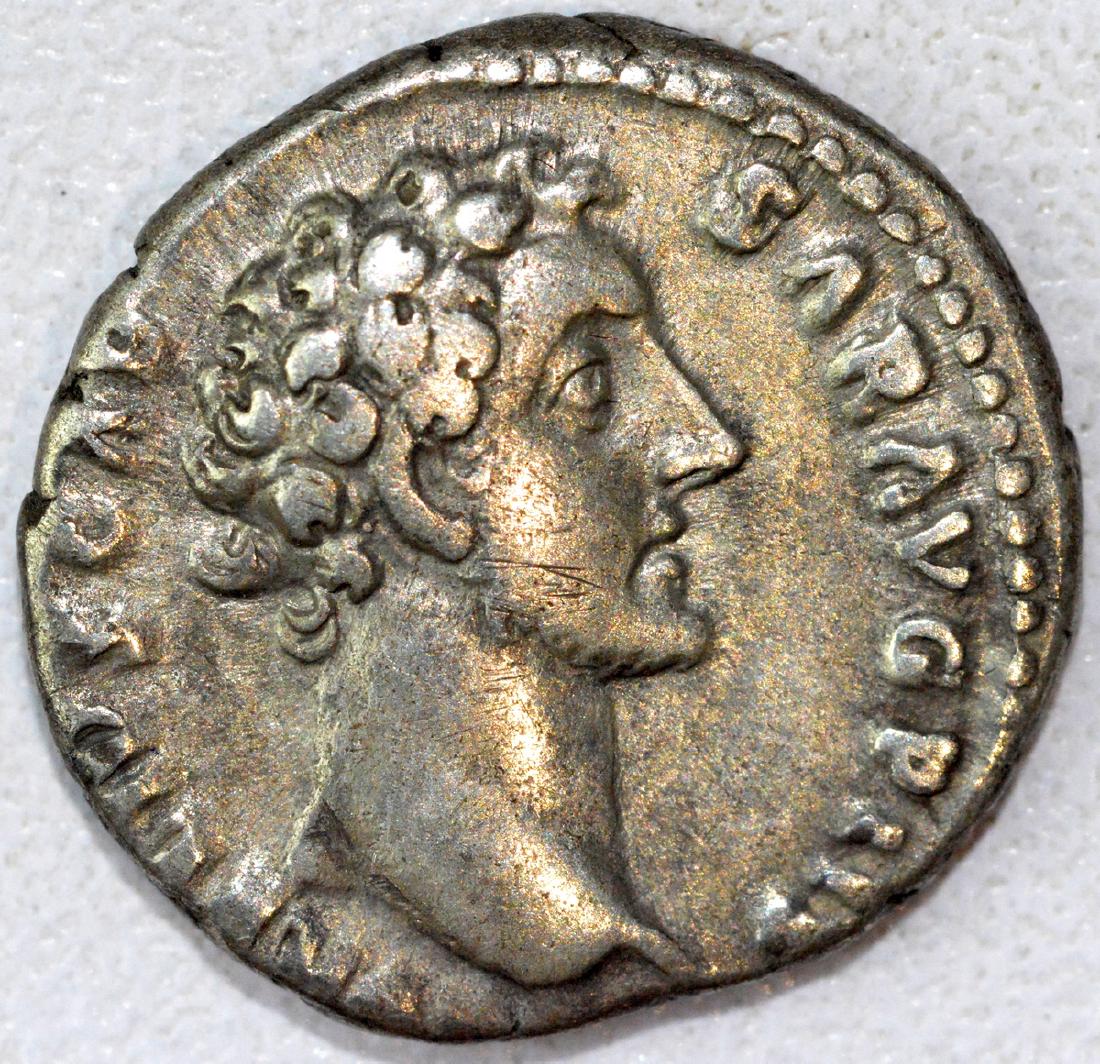 Ancient Roman Denarius of Marcus Aurelius