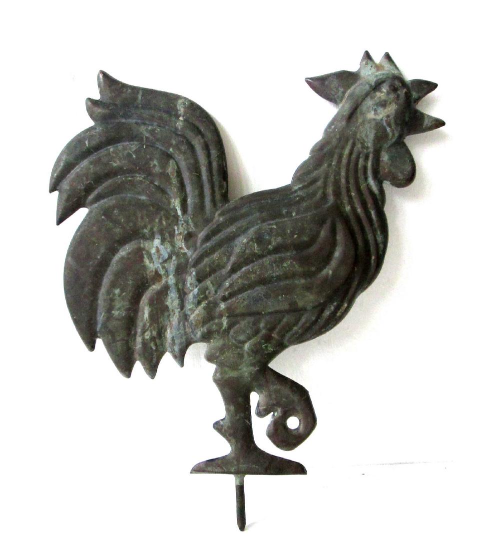 Graphic Rare Small Rooster Weathervane