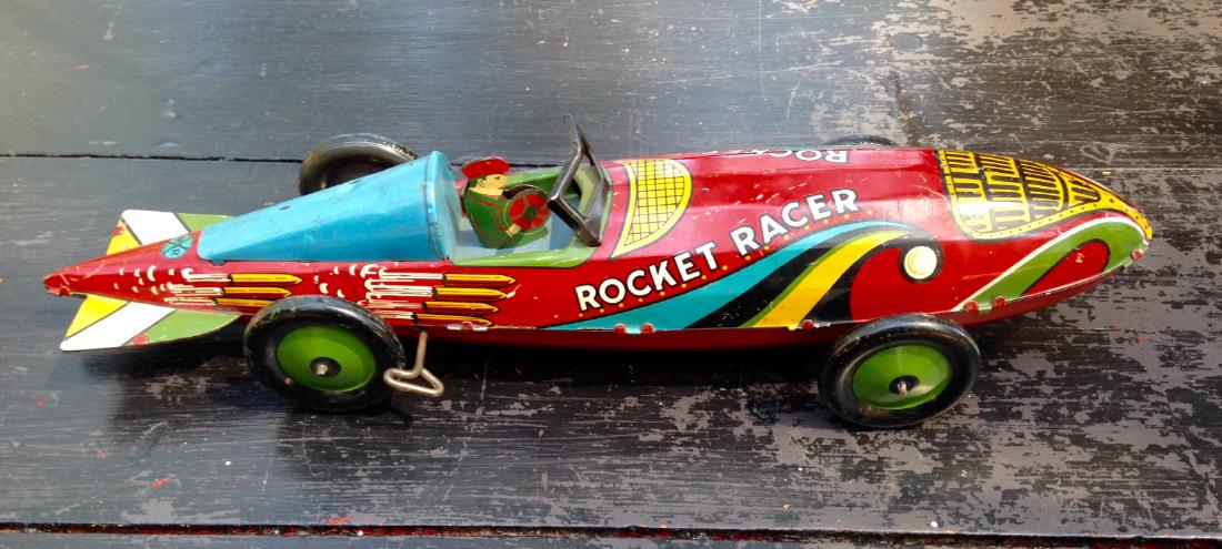 Marx Toys Tin Race Car