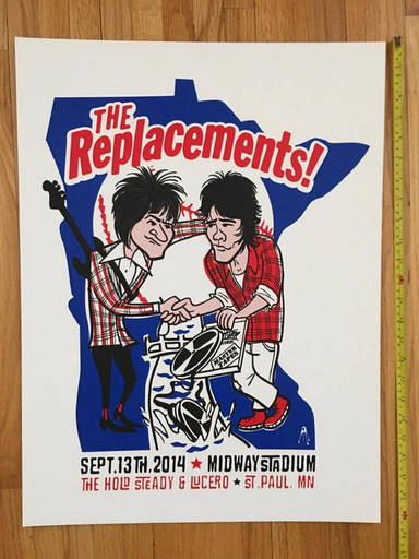 The Replacements Poster Midway Stadium