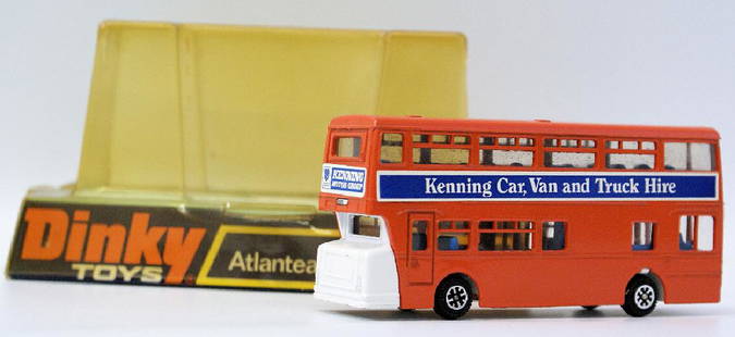 1970s Dinky #291 Diecast Atlantean City Bus Kenning Car