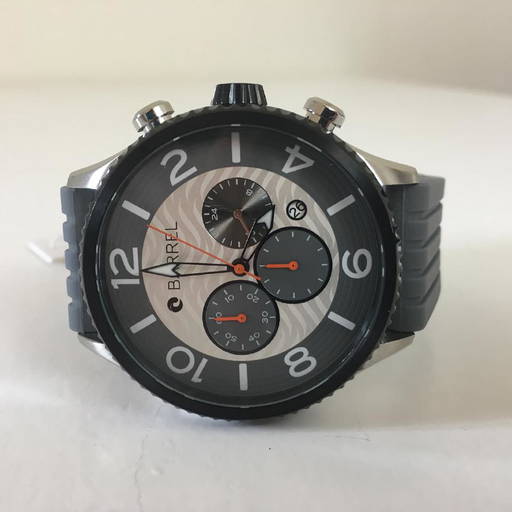 Barrel Curl Chronograph Date Wrist Watch