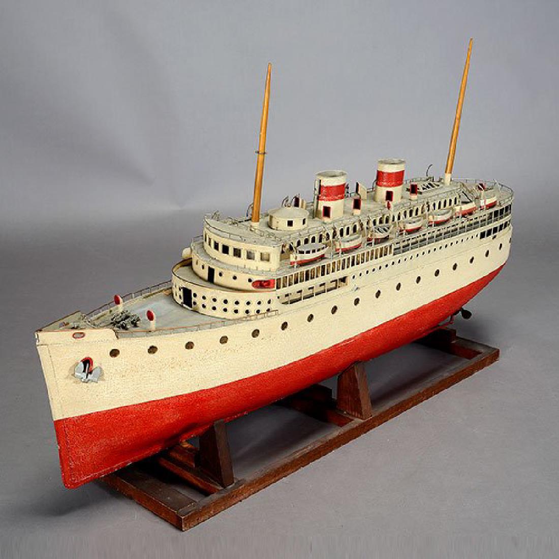 Bing or Marklin live steam ocean liner