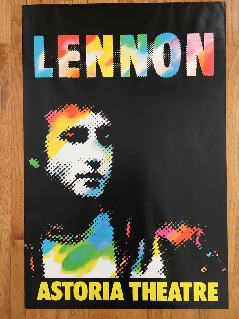 JOHN LENNON-ASTORIA THEATER PROMO POSTER + PROGRAM - Dec 05, 2017 ...