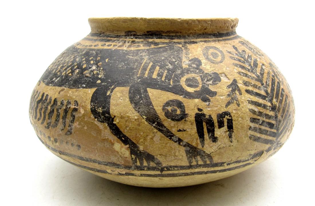 Indus Valley Jar Depicting Monkey - Indus Valley
