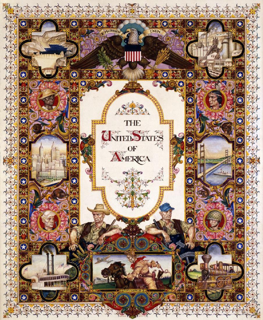 Visual History of the United States USA in Heliochrome