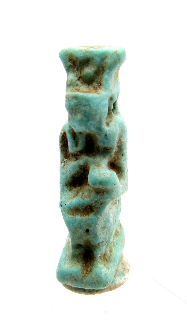 Ancient Egyptian Fiance Osiris Amulet