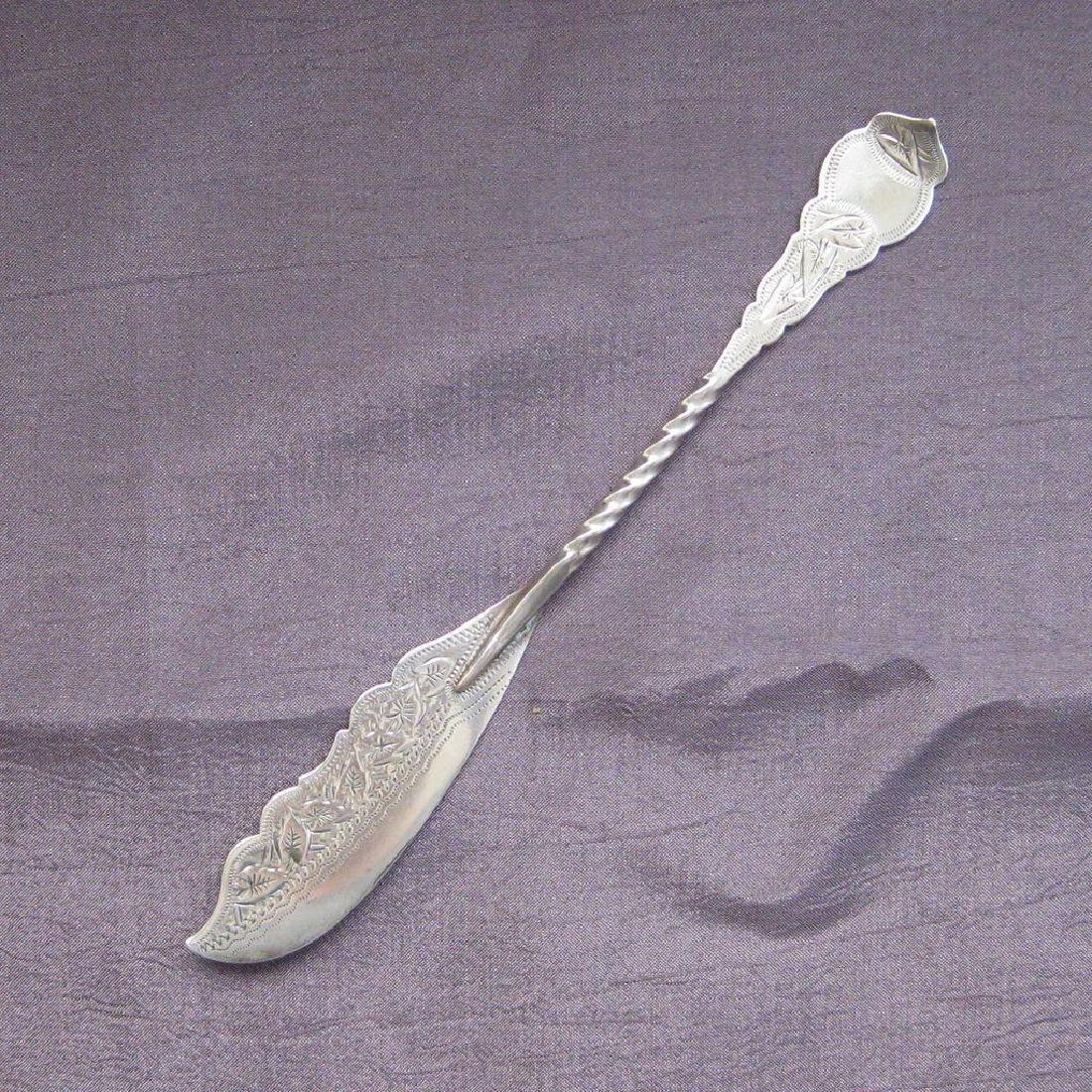 Antique English Sterling Silver Master Butter Knife