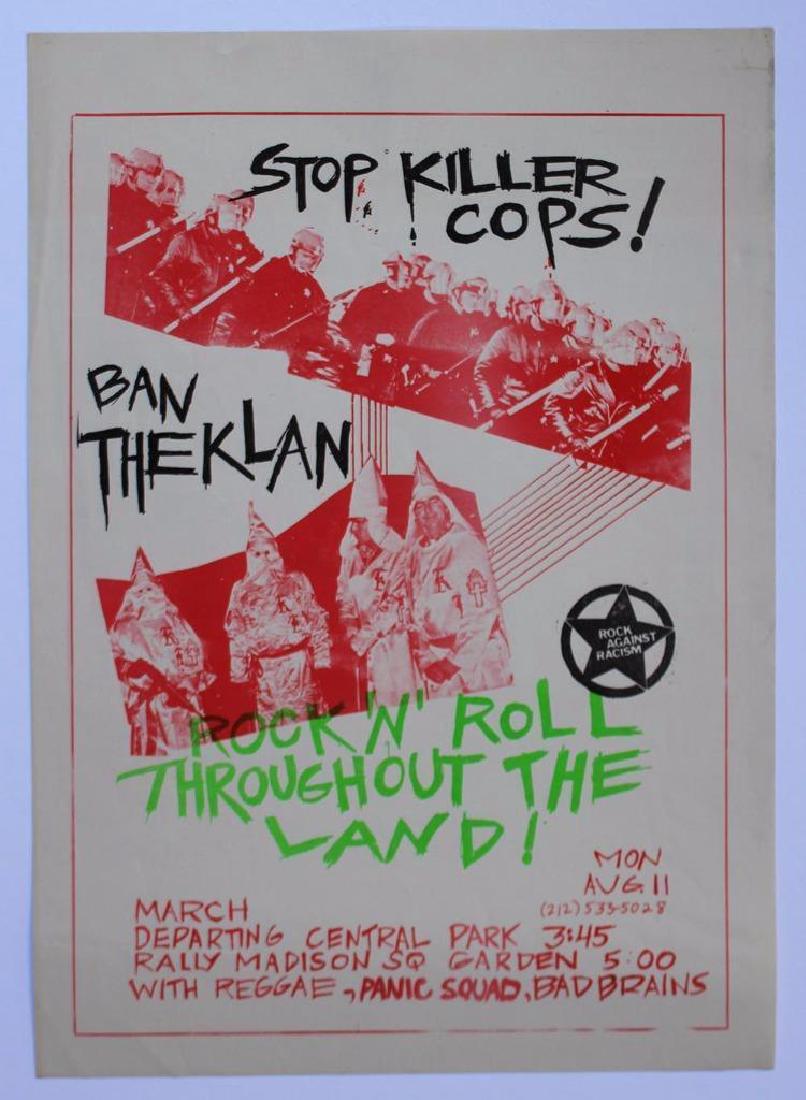 Poster 1980 Protest March Concert Rock Against Racism - Dec 19, 2017 ...