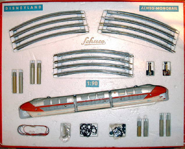 Schuco Monorail / Schuco Disneyland Alweg Monorail