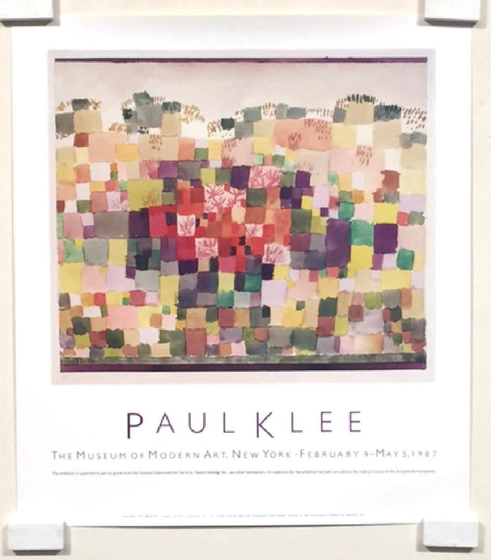 Paul Klee Moma - Original Vintage Exhibition Poster