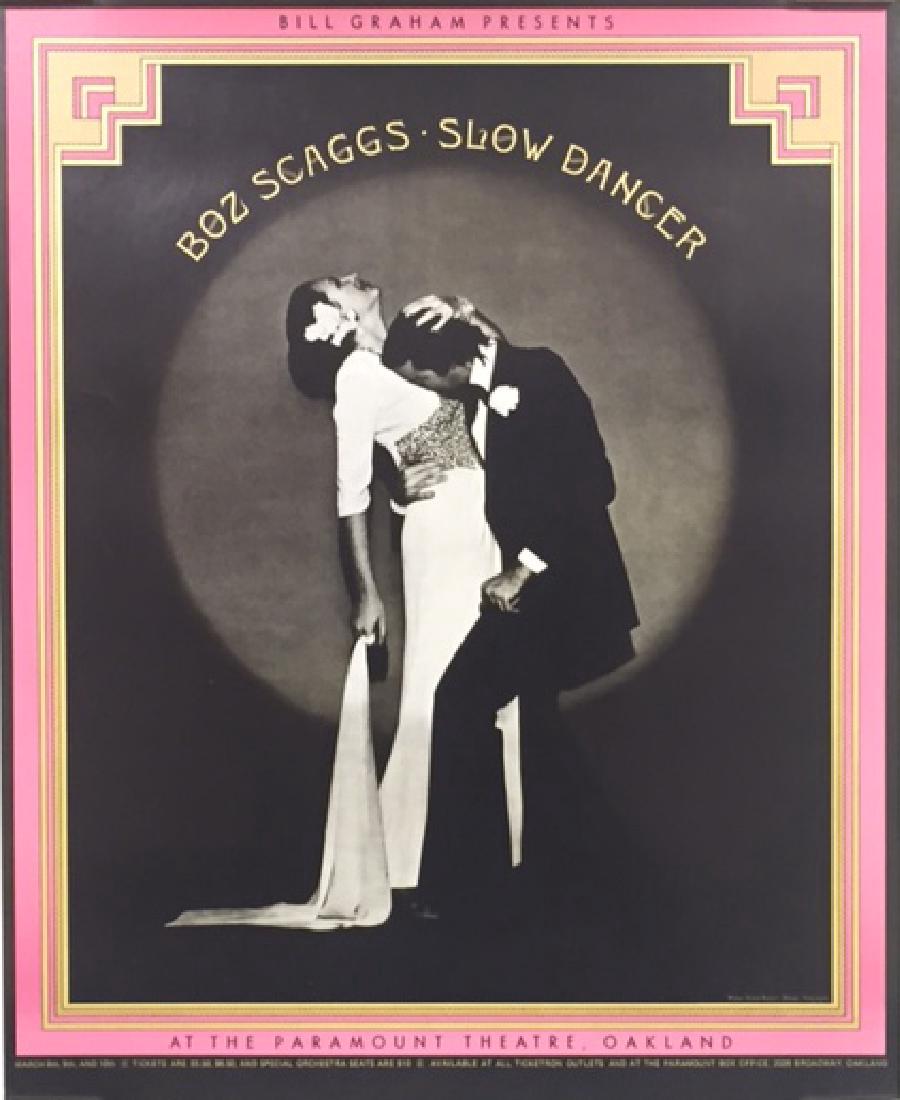 Boz Scaggs Slow Dancer Original Vintage Rock Poster