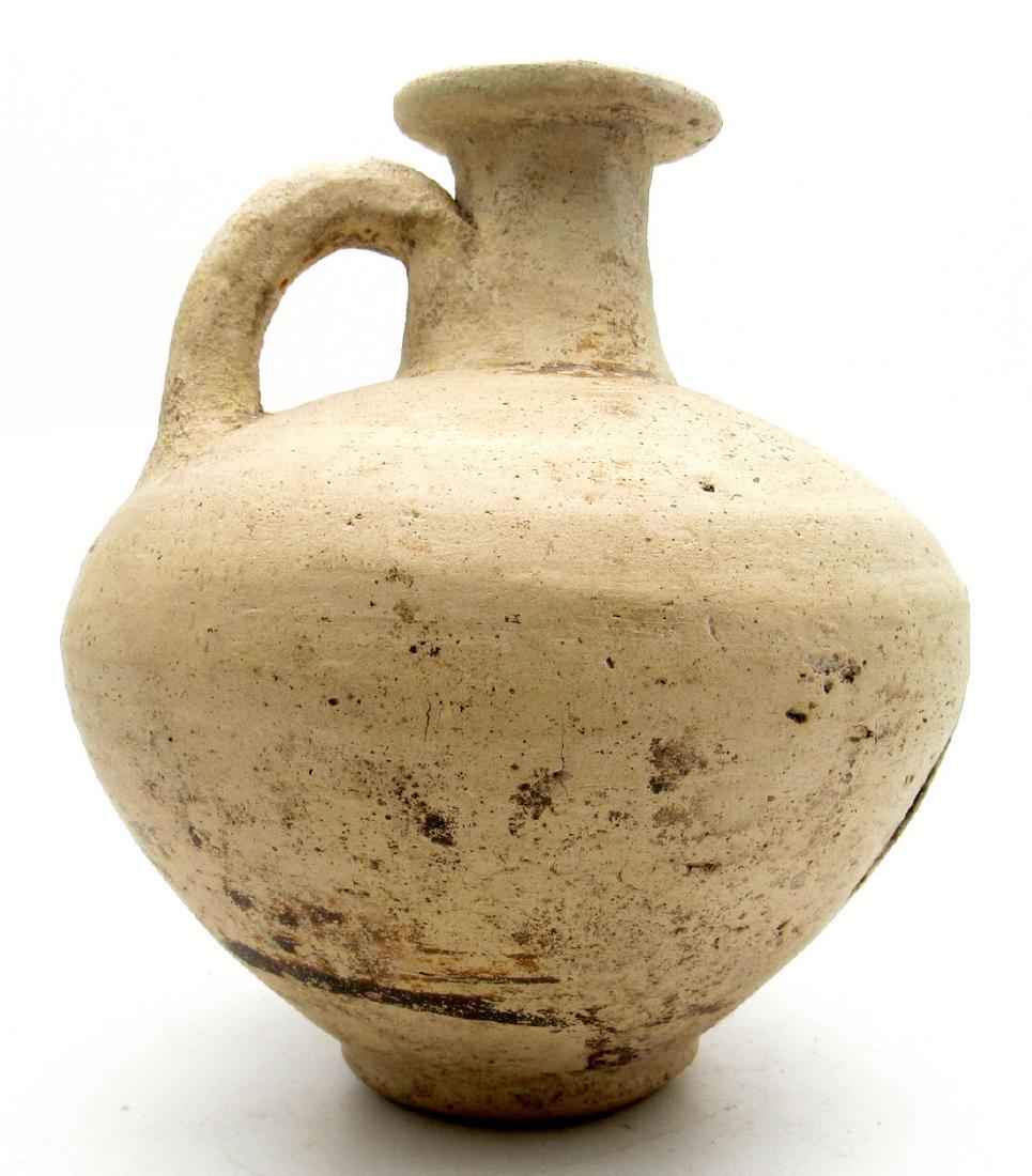 Ancient Roman Flagon With Handle