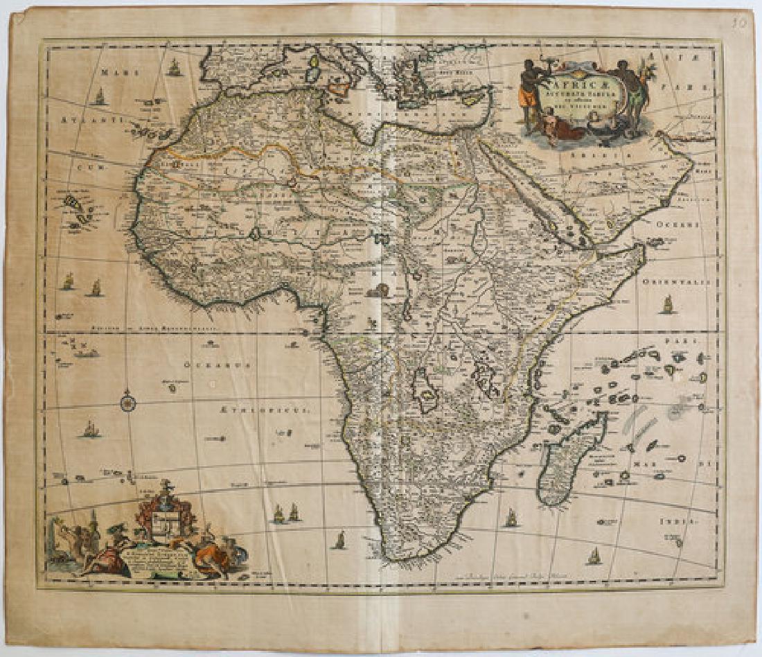 Visscher: Antique Map of Africa, 1670 - Jan 02, 2018 | Jasper52 in NY