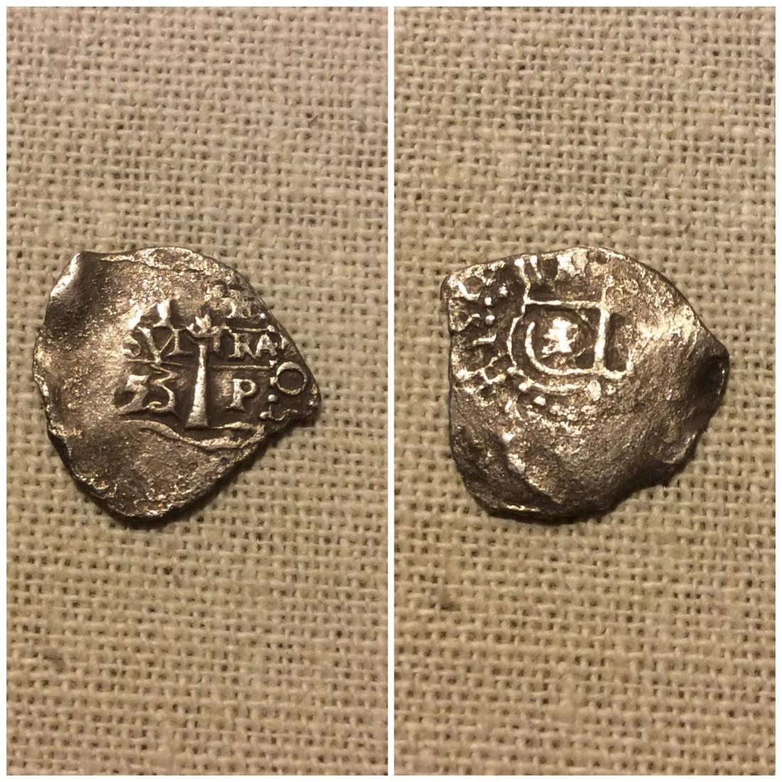 Spanish 'pieces Of Eight' Coin