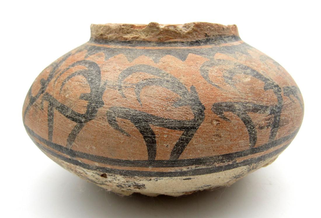 Ancient Indus Valley Jar with a Deer Motif