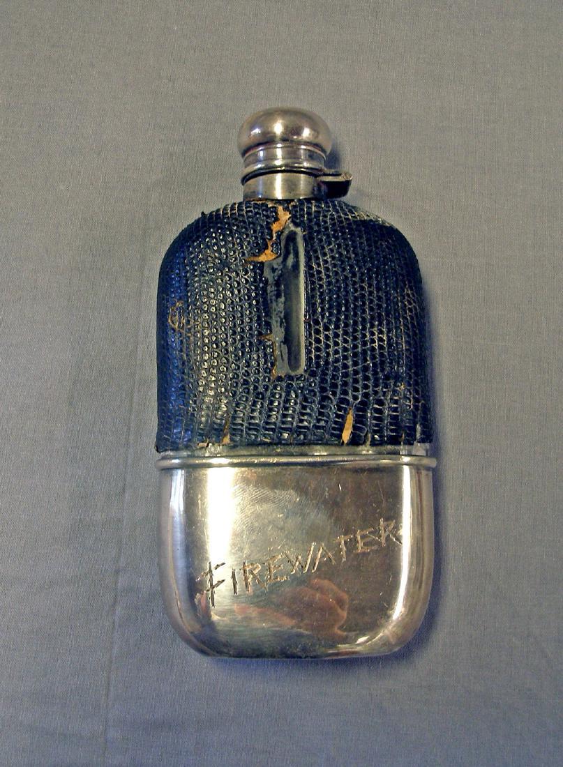 Flask With Removable Sterling Silver Cup