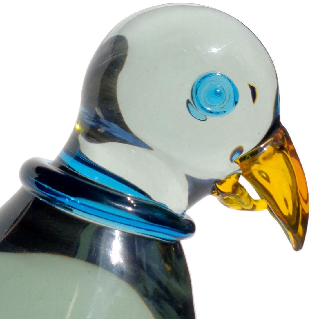 Seguso Vetri d'Arte Murano Parrot Sculpture